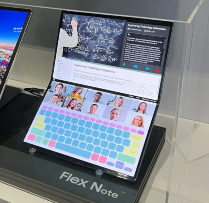 Samsung เผยโฉม Flex Note โน้ตบุ๊คหน้าจอพับได้ เปลี่ยนคีย์บอร์ดเป็นหน้า ...