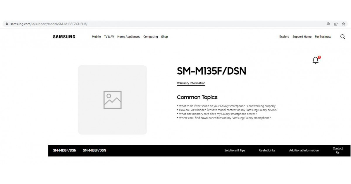 Samsung Galaxy M13 5G เผยชื่อบนเว็บไซต์ Samsung แล้ว คาดใกล้เปิดตัวเร็ว ...