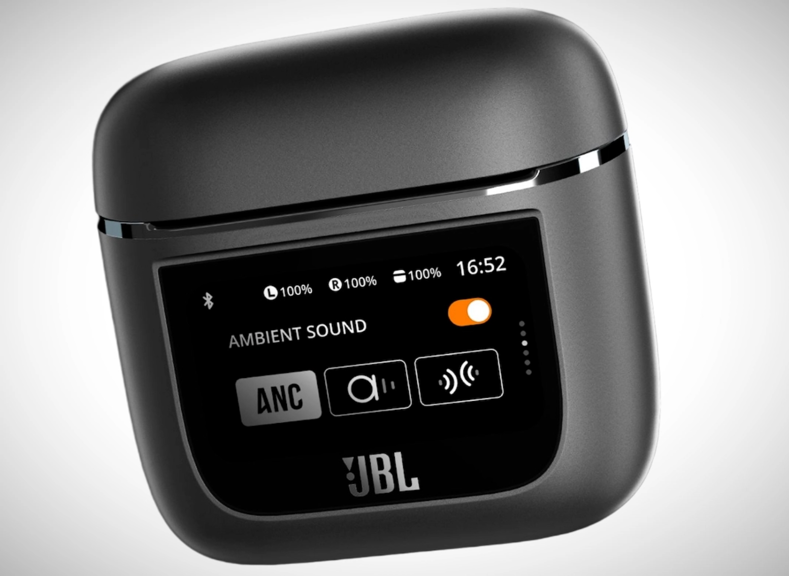 เฟี้ยวได้อีก... JBL ทำเก๋ออกแบบหูฟังที่มาพร้อมเคสชาร์จมีจอโชว์สถานะ ...