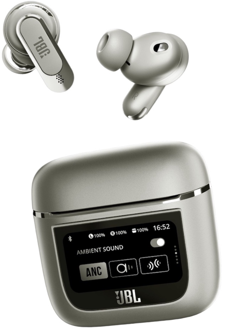 เฟี้ยวได้อีก... JBL ทำเก๋ออกแบบหูฟังที่มาพร้อมเคสชาร์จมีจอโชว์สถานะ ...