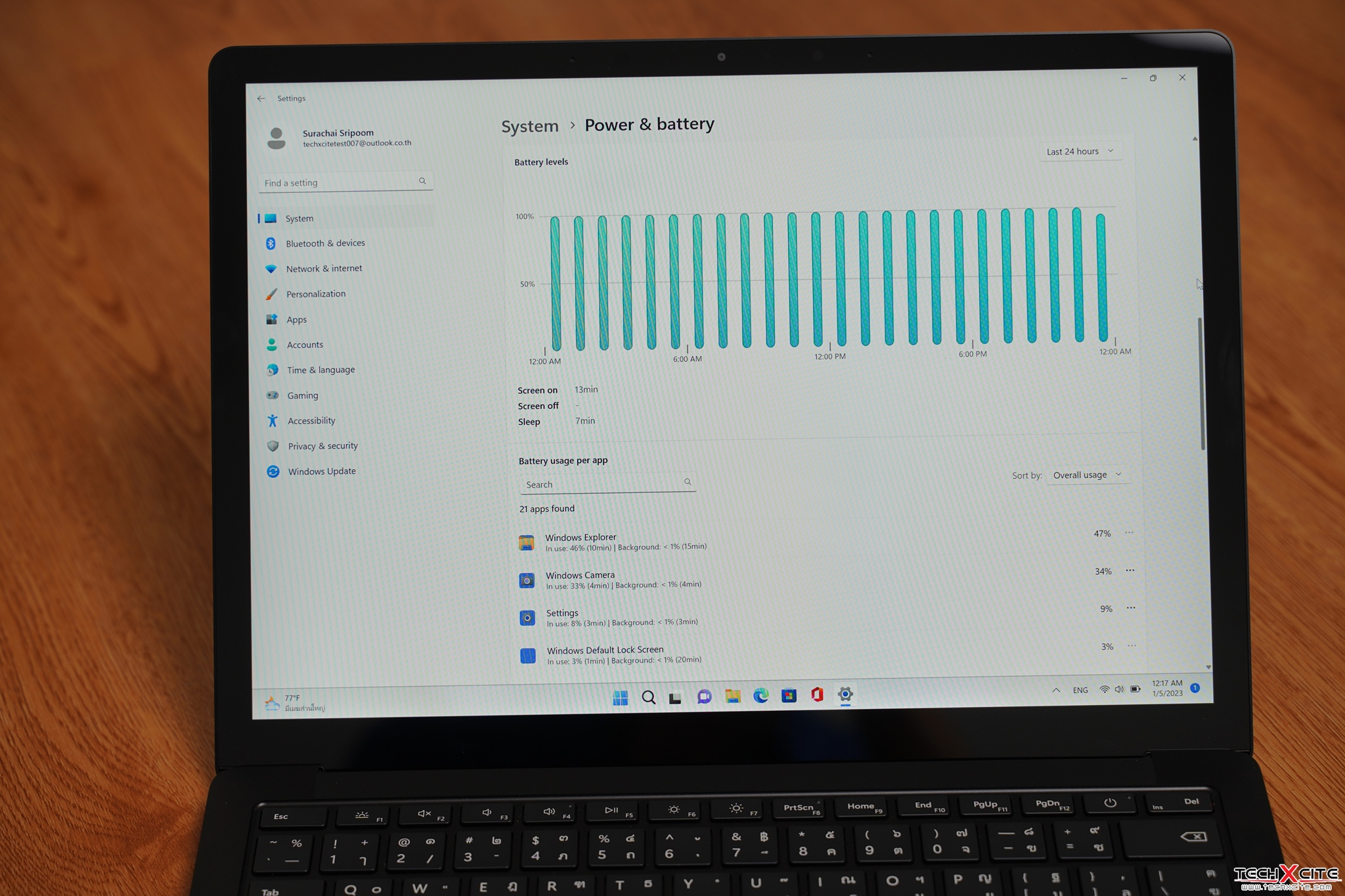 รีวิว Microsoft Surface Laptop 5 แล็ปท็อปรุ่นล่าสุด สวยเก๋ บาง เบา ...