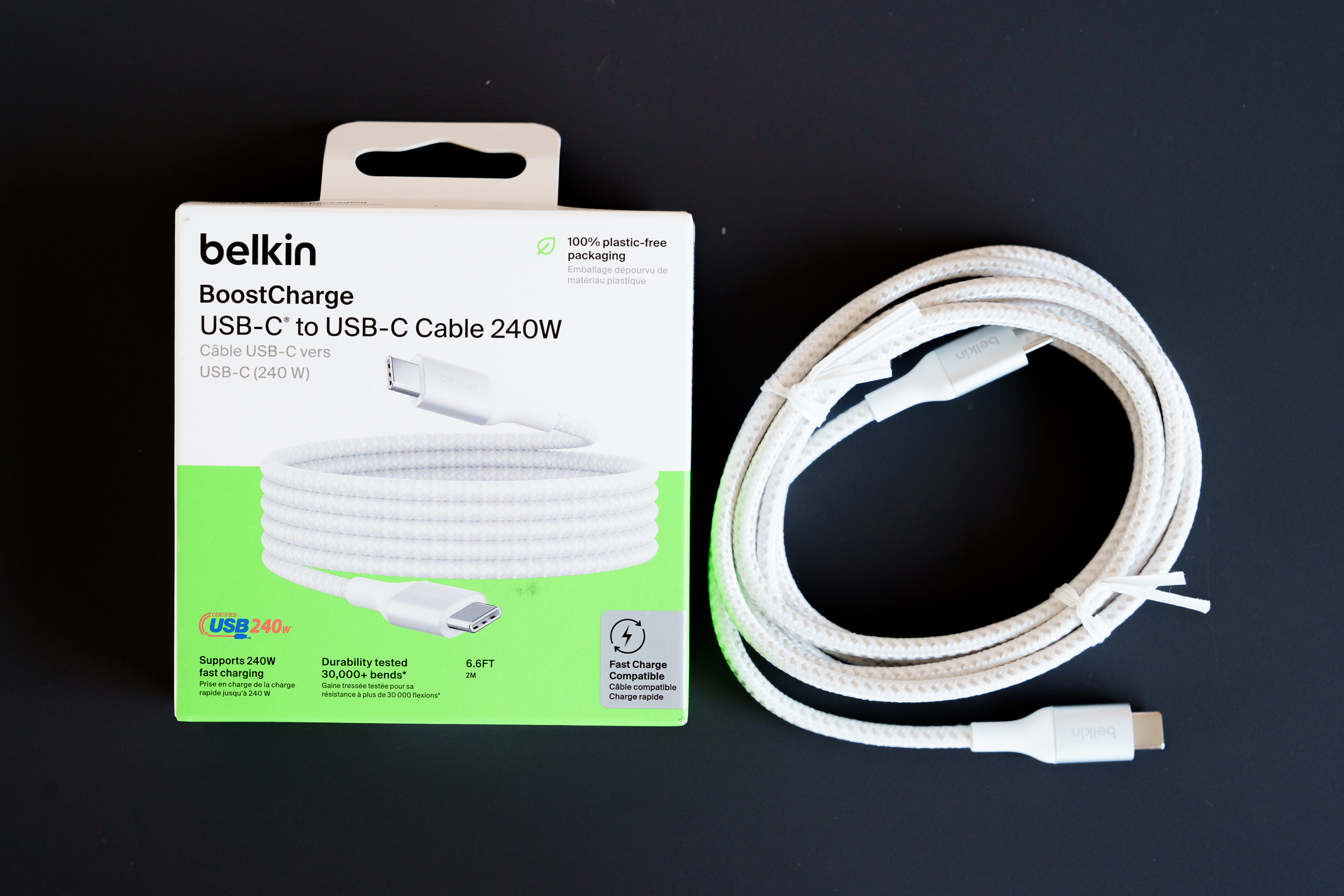 Review : belkin BoostCharge USB-C to USB-C Cable 240W และ belkin ...