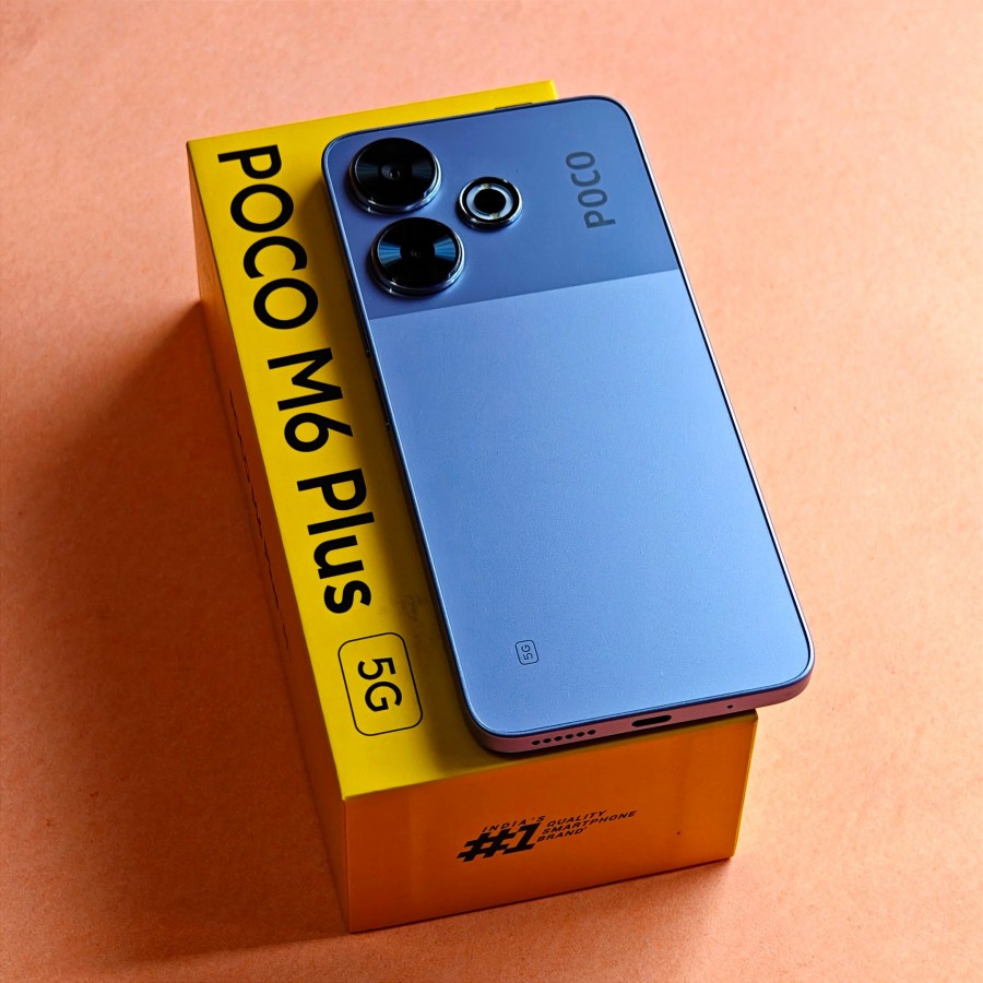 หลุดภาพพร้อมข้อมูล Poco M6 Plus 5G และหูฟัง Poco Buds X1
