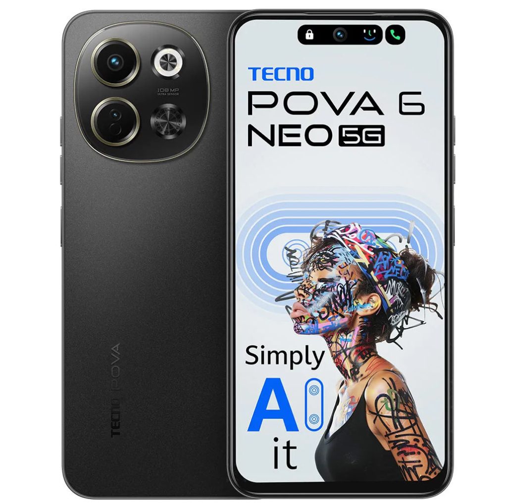 เปิดตัว Tecno Pova 6 Neo 5G มาพร้อมจอ 120Hz กล้อง 108MP และฟีเจอร์ AI ในงบประหยัด