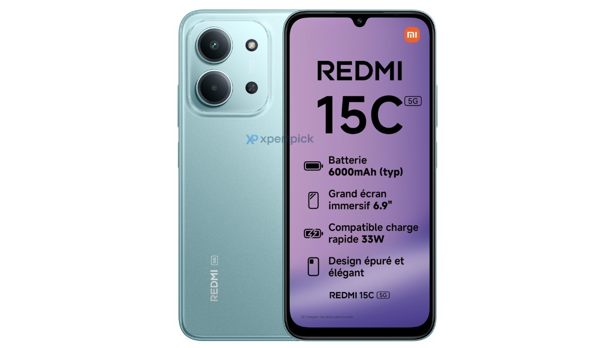 หลุดสเปก Redmi 15C 5G จอใหญ่ 6.9 นิ้ว แบตอึด 6,000 mAh