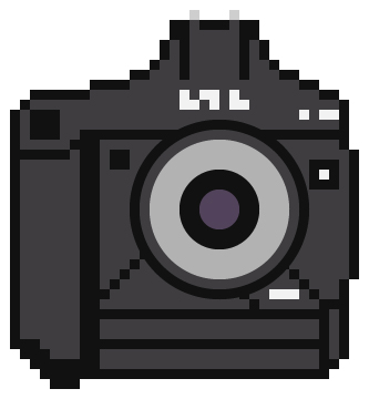 Camera: ไอคอนน่ารักสำหรับคนรักกล้อง เหมือนย้อนยุคกลับไปสู่วีดีโอเกม 8 ...